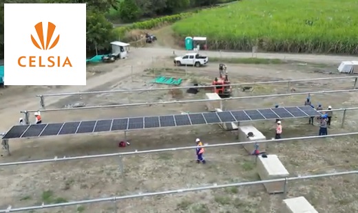 Celsia instaló los primeros de 45.000 paneles solares del parque de ...