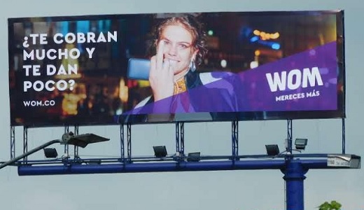 WOM Chile anunció inversión de US$100 millones en WOM Colombia y de ...