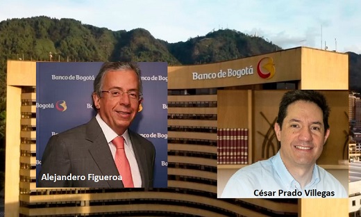Alejandro Figueroa Jaramillo, presidente del Banco de Bogotá, será reemplazado por César Prado ...