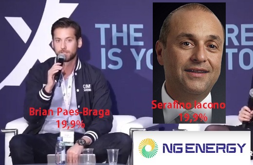 Serafino Iacono y Brian Paes-Braga pasaron, cada uno, a controlar el 19,9% de la petrolera NG ...