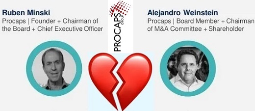 Se agría lío de socios de Procaps: de nuevo renuncia el chileno ...