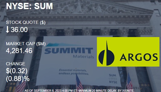 Summit Materials valora en 3.200 millones de dólares la combinación de ...