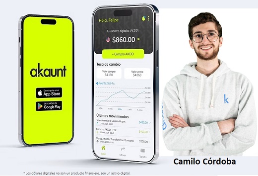 La fintech akaunt, que facilita la creación de cuentas multimoneda ...