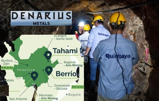Denarius creará joint venture con la canadiense Quimbaya - Halcones y Palomas